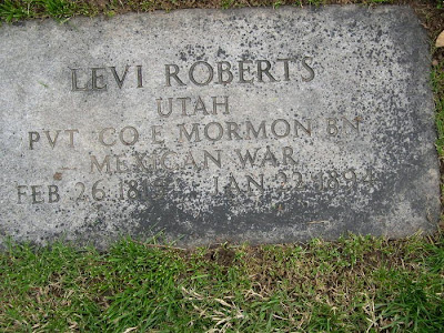Levi Roberts Family: Levi and Harriet Roberts' Headstones in Kaysville ...