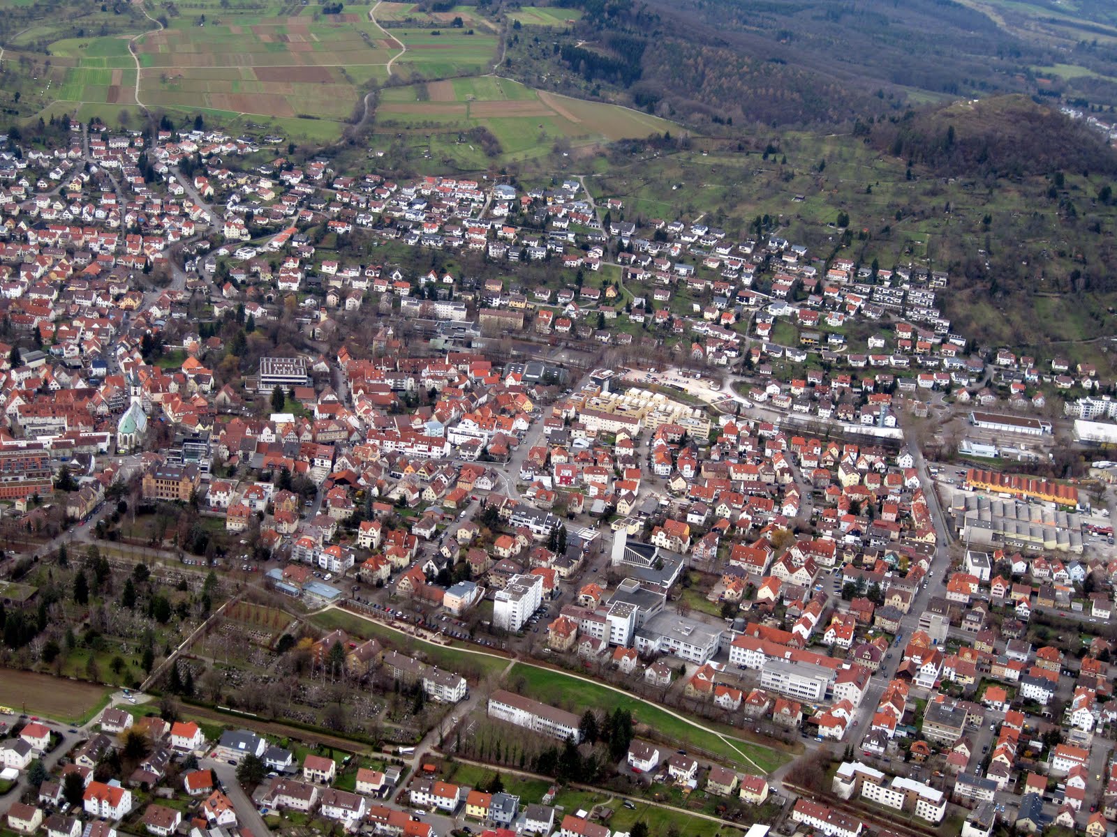Pfullingen: Über Pfullingen 2009
