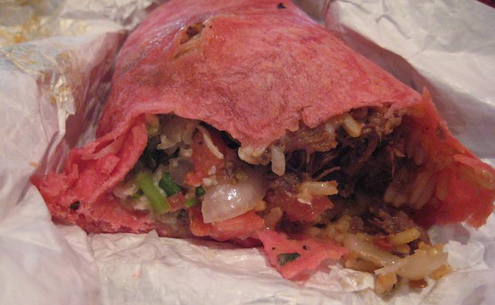 FOOD BLOG: Food Pics Of The Day: Red Burrito
