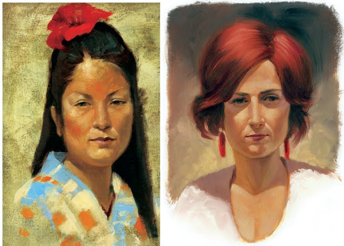 Fine Art of Keith Batcheller: Portrait painting workshop
