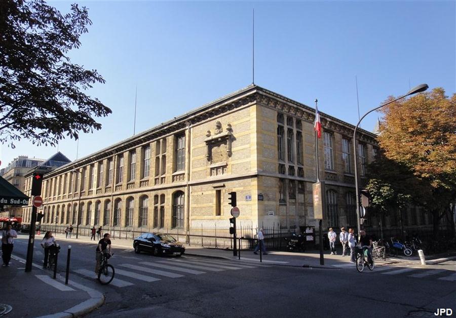 Paris-bise-art : Cadran solaire - Lycée Buffon