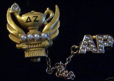 NPC Sorority Badges: 1926 Delta Zeta