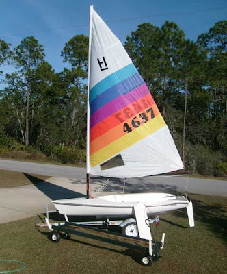 Hobie Cat MONO 12 (r): Le Holder 12 et ses variations