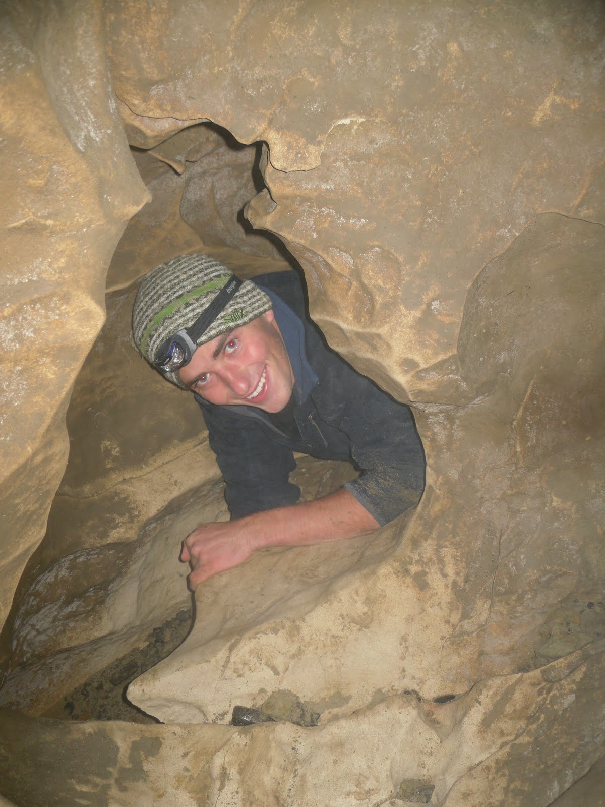 Chips, Cheers, and Rubbish: Crawling and Clawing Through Cave Stream