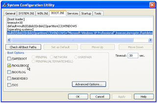 Tips Tricks And Collections: How To Disable XP Boot Up Screen
