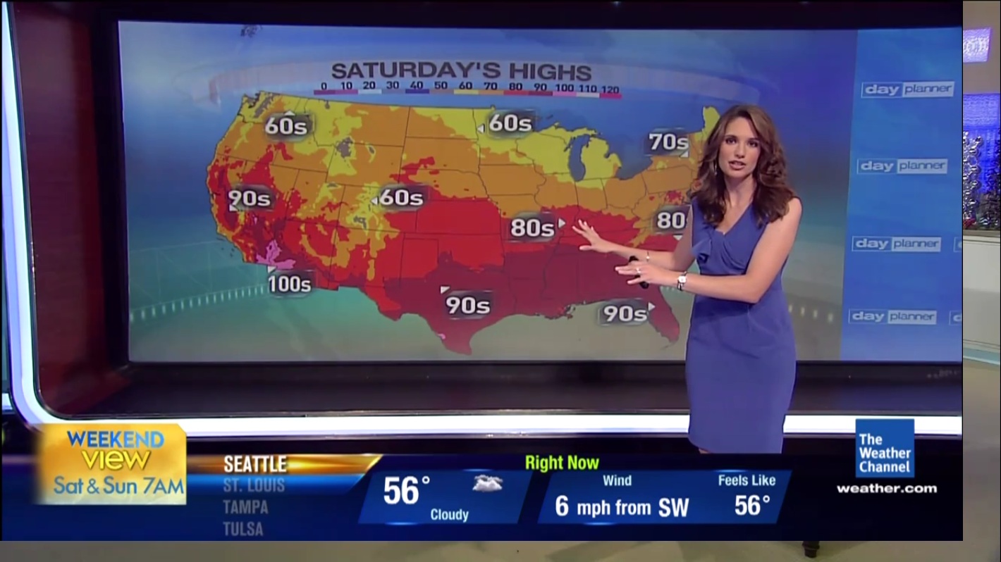 Your Weather Channel Blogspot.: Maria LaRosa of the Weather Channel ...