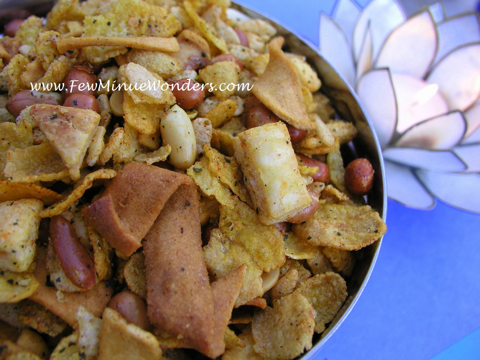 Healthy Spicy Corn Flakes Mixture - Few Minute Wonders
