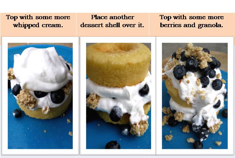 Layered Dessert Shells For An After School Snack In 5 Minutes - Few ...