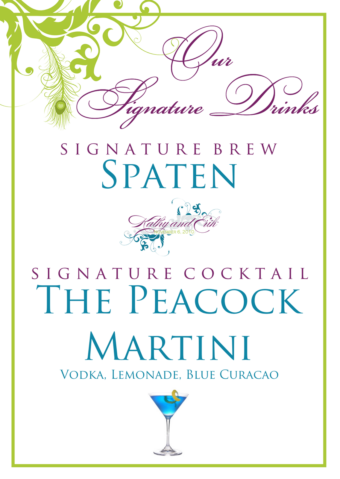 Signatures by Sarah: October 2010