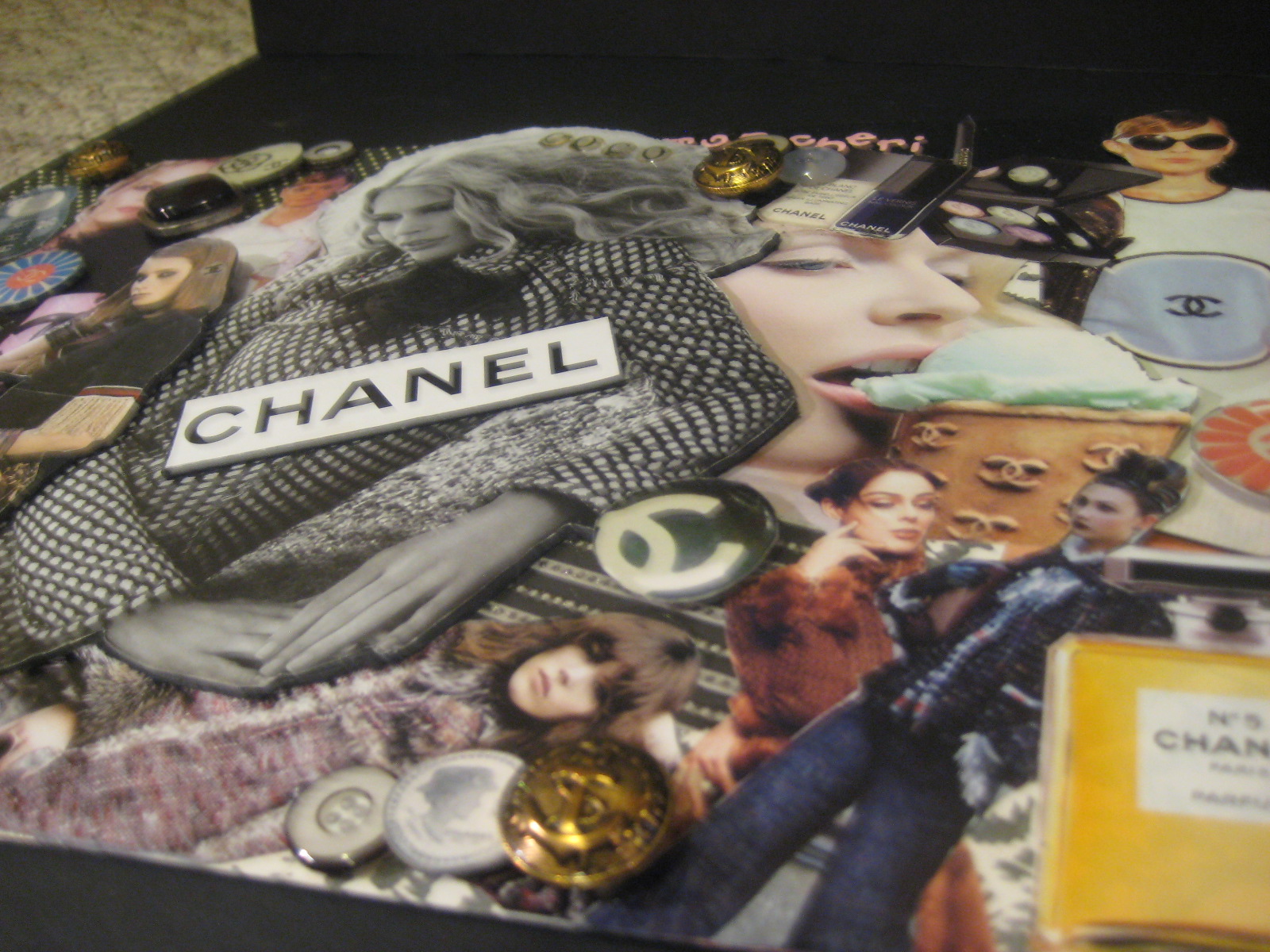 art and musings: Chanel Collages