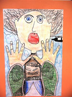 Livingston Art Room: Falling for Foreshortening....