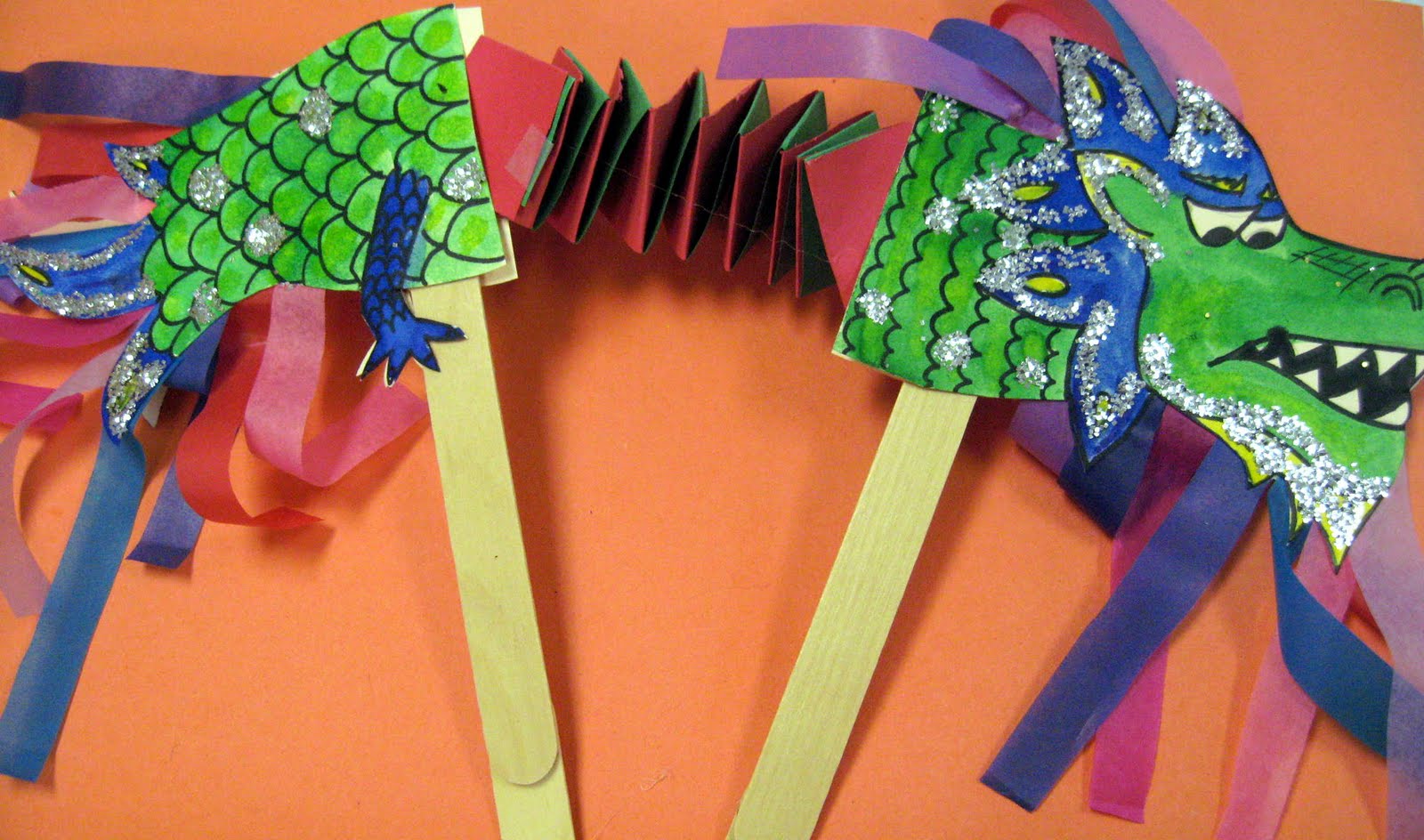 Art Dish Chinese Dragon Puppets art-dish-chinese-dragon-puppets