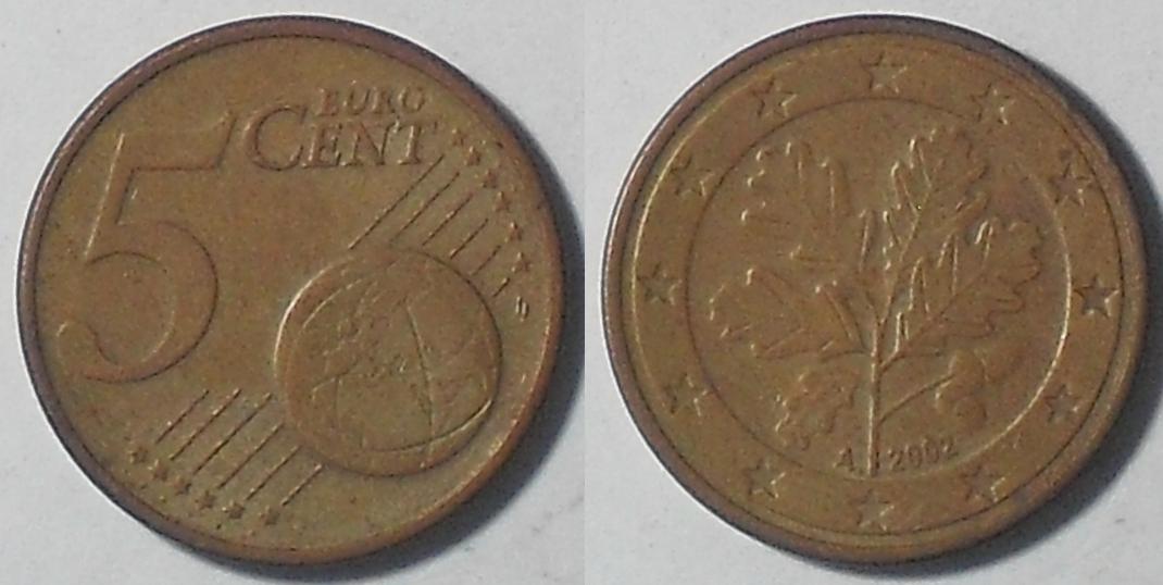 My coin collection: Euro: Germany cents