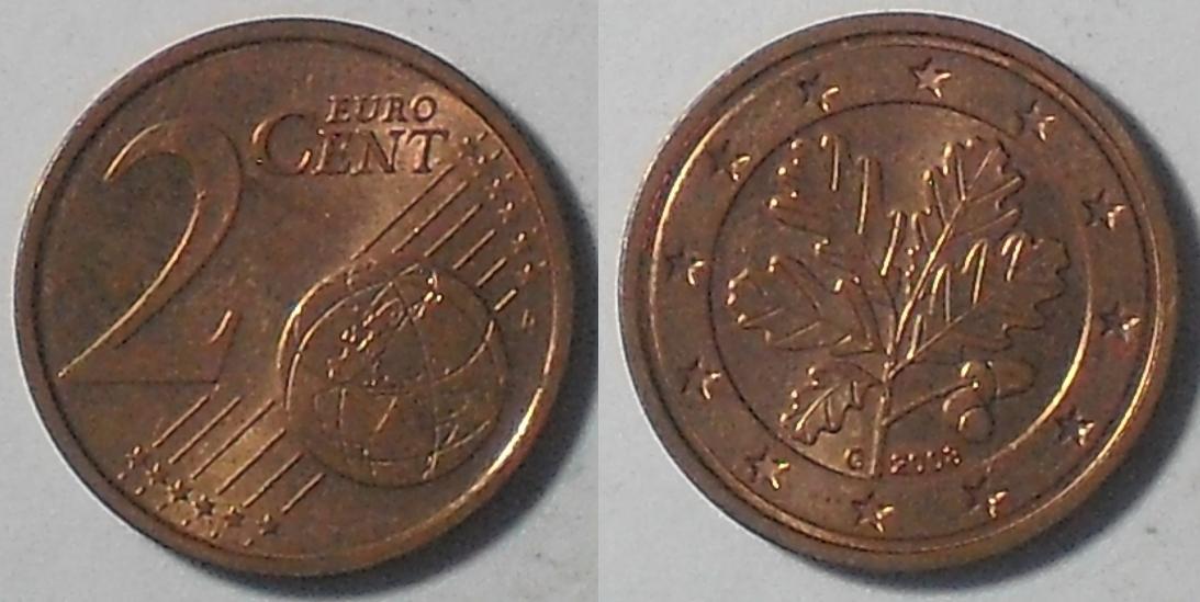 My coin collection: Euro: Germany cents