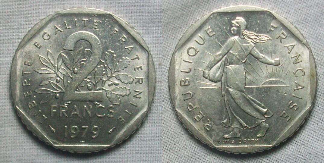 My coin collection: France 2 franc - I