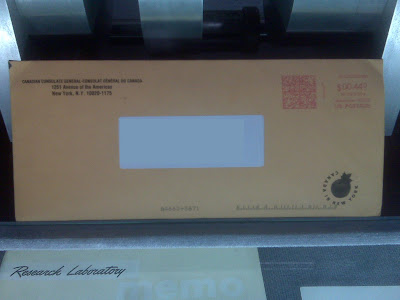 immigration JOURNEY TO ALBERTA canada...: The Brown Envelope I received ...