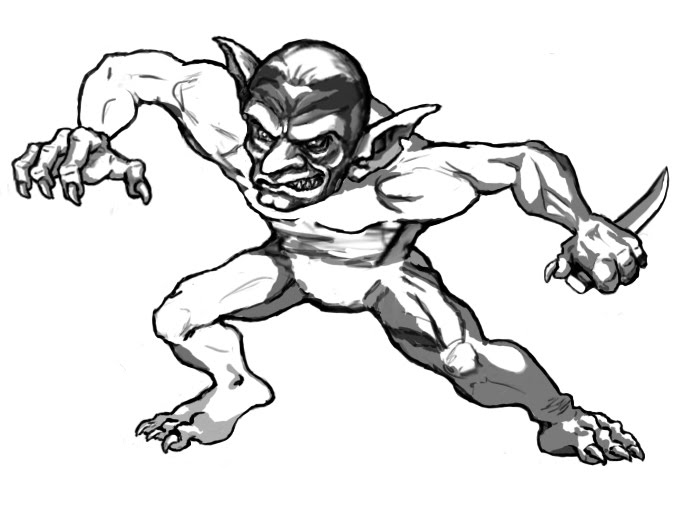 Blog of Will Owen: Goblin game art asset