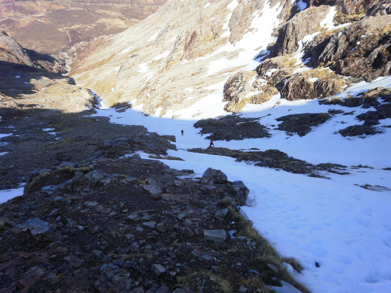 At The Bealach: Curved Ridge, Buachaille Etive Mor