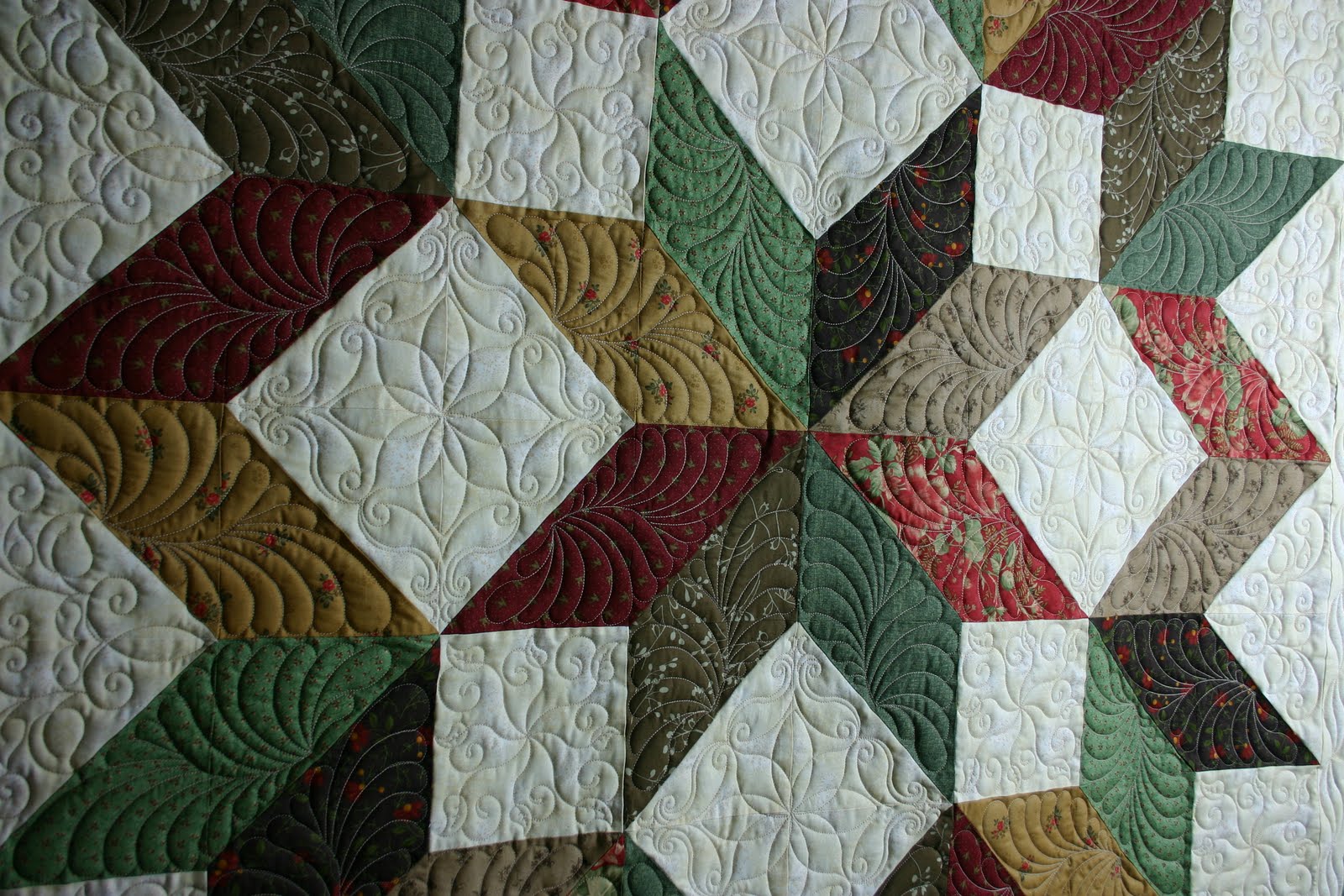 Three Bears Quilting: Carpenter's Star is Finished!