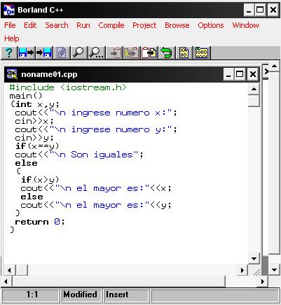 C++: El mayor de dos números enteros