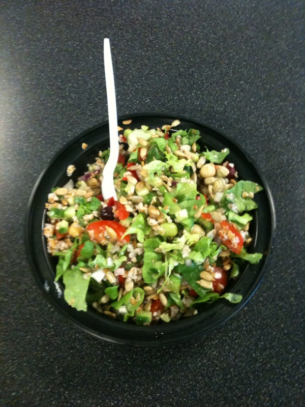 Sometime foodie: Healthy Lunch#2: Whole wheat bulghur salad w harissa ...