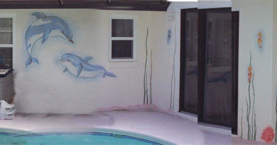 Kraut Art: Swimming Pool Mural