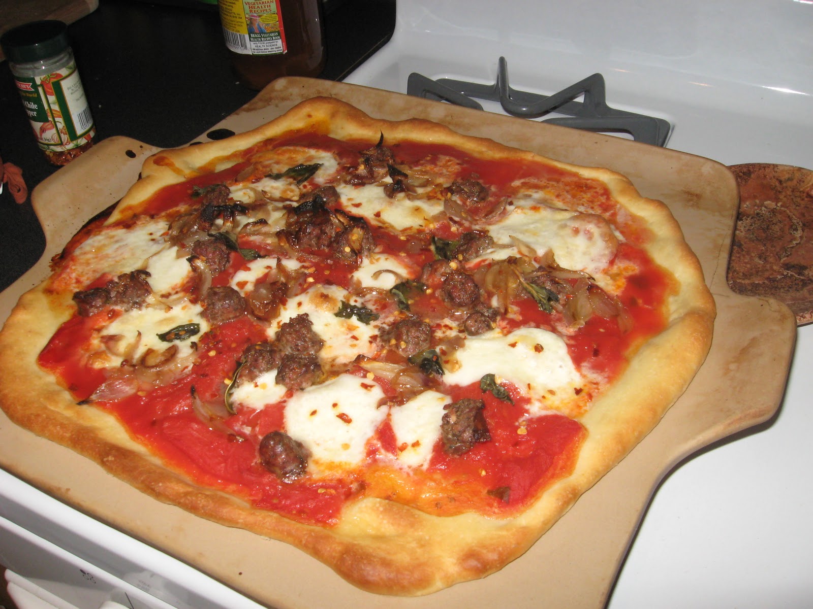 Moroccan Pizza by guest Chez Nina