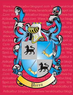 heraldica en alburquerque: Parra.