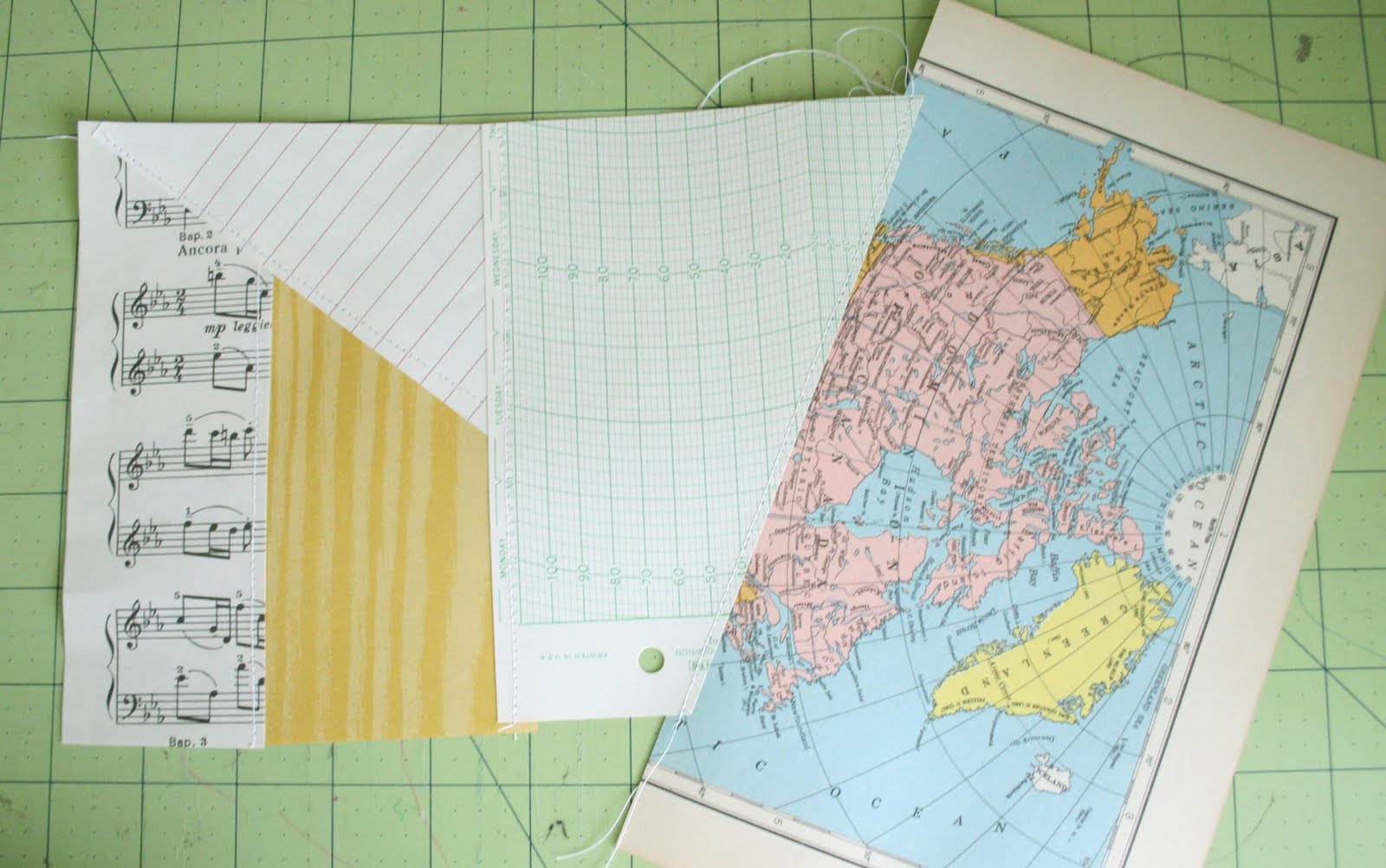 The Creative Place: Tuesday Tutorial: Patchwork Paper Covered Jar