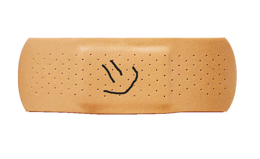Senior Blogger: Bandaids & Smiley Faces