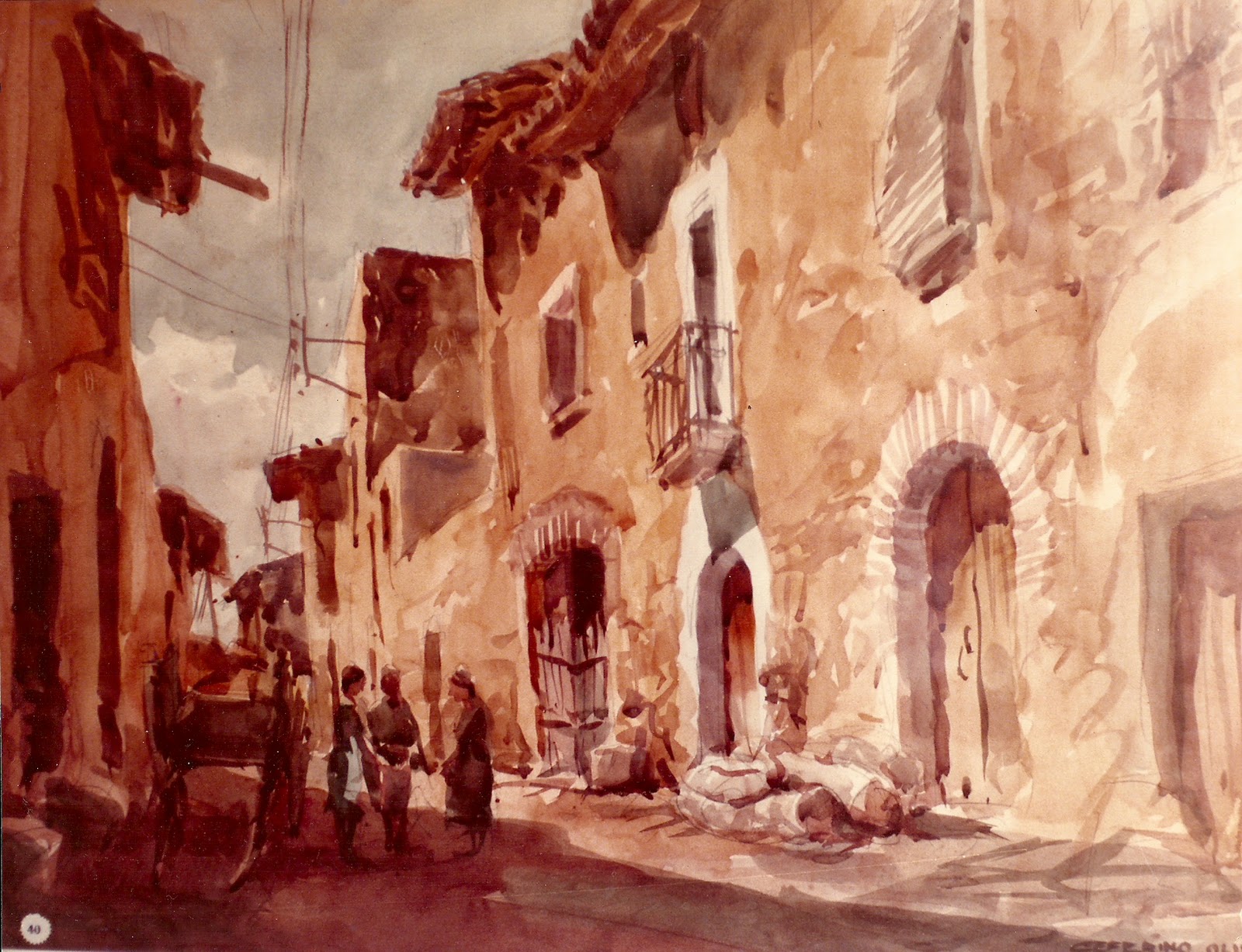 Col·lecció de pintura Josep Mª Domingo Blay: Ceferí Olivé i Cabré