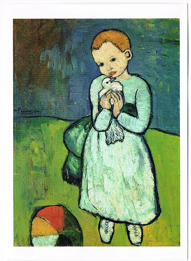 Das: Pablo Picasso - Child with a Dove