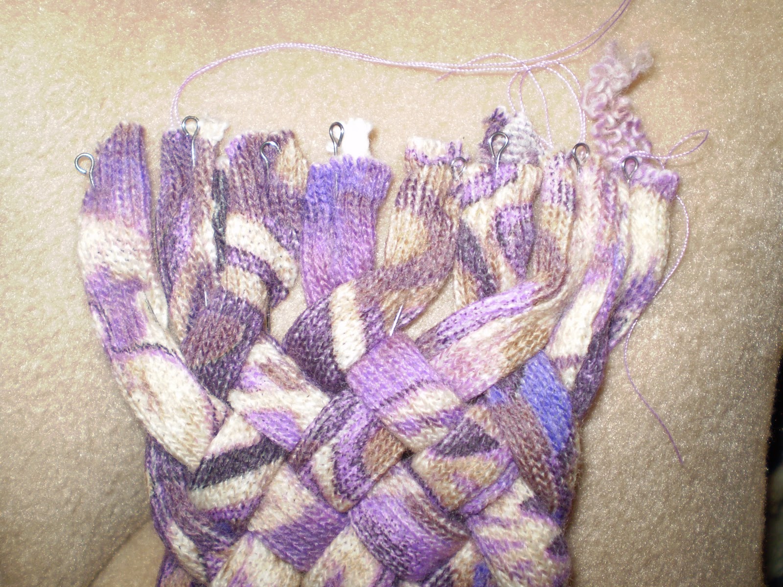 LGV-DESIGN: Tutorial: How to weave belt from the cords