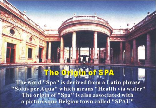 Hydro SPA Bath: The Origin of SPA