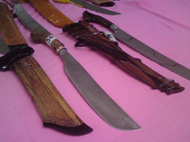 Koleksi Pisau, Parang Dan Golok: Parang competition at Limbang Plaza (3)