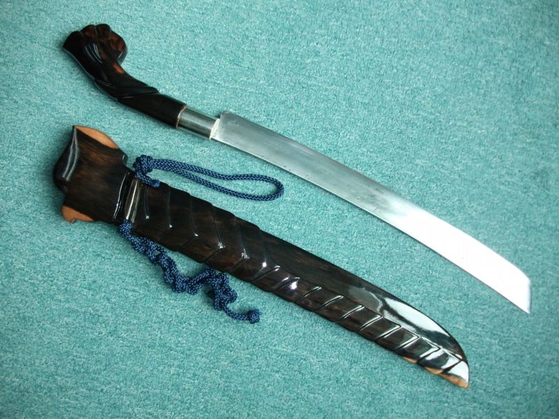 Koleksi Pisau, Parang Dan Golok: Parang Besi Spring Kayu Malam (Tukang ...