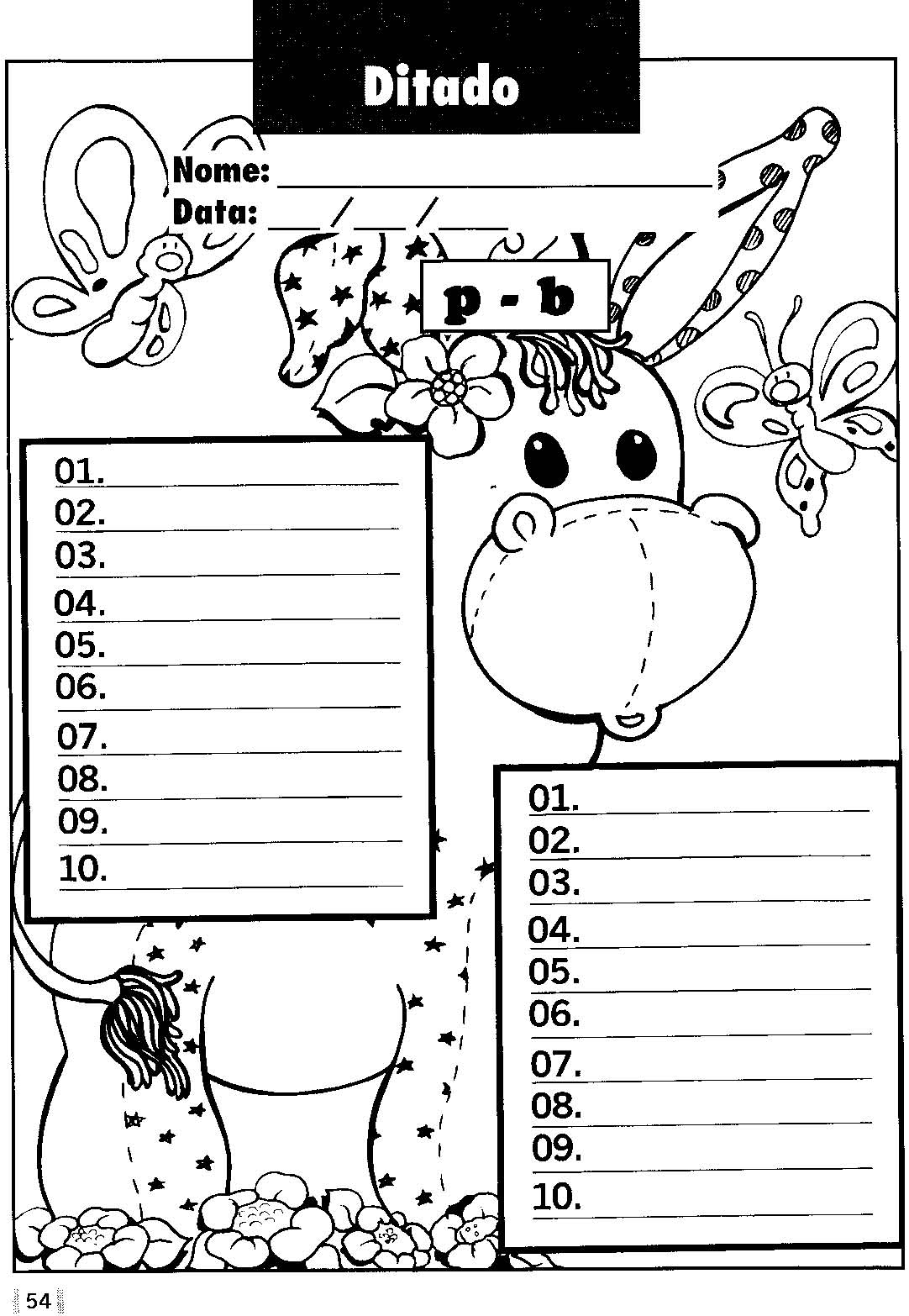 Lista De Palavras Para Ditado - RETOEDU