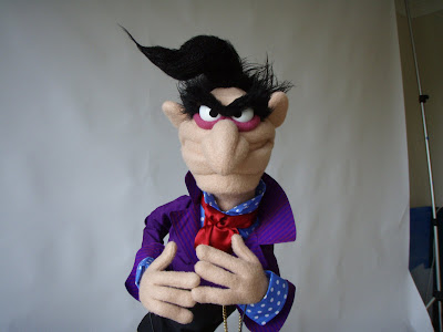 jarrod boutcher puppets: Villian Puppet Finished