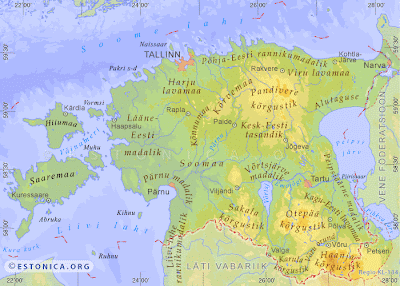 Maps Of Estonia