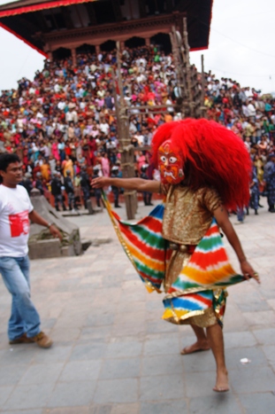Nepal tour: Lakhe dance in Kathmandu