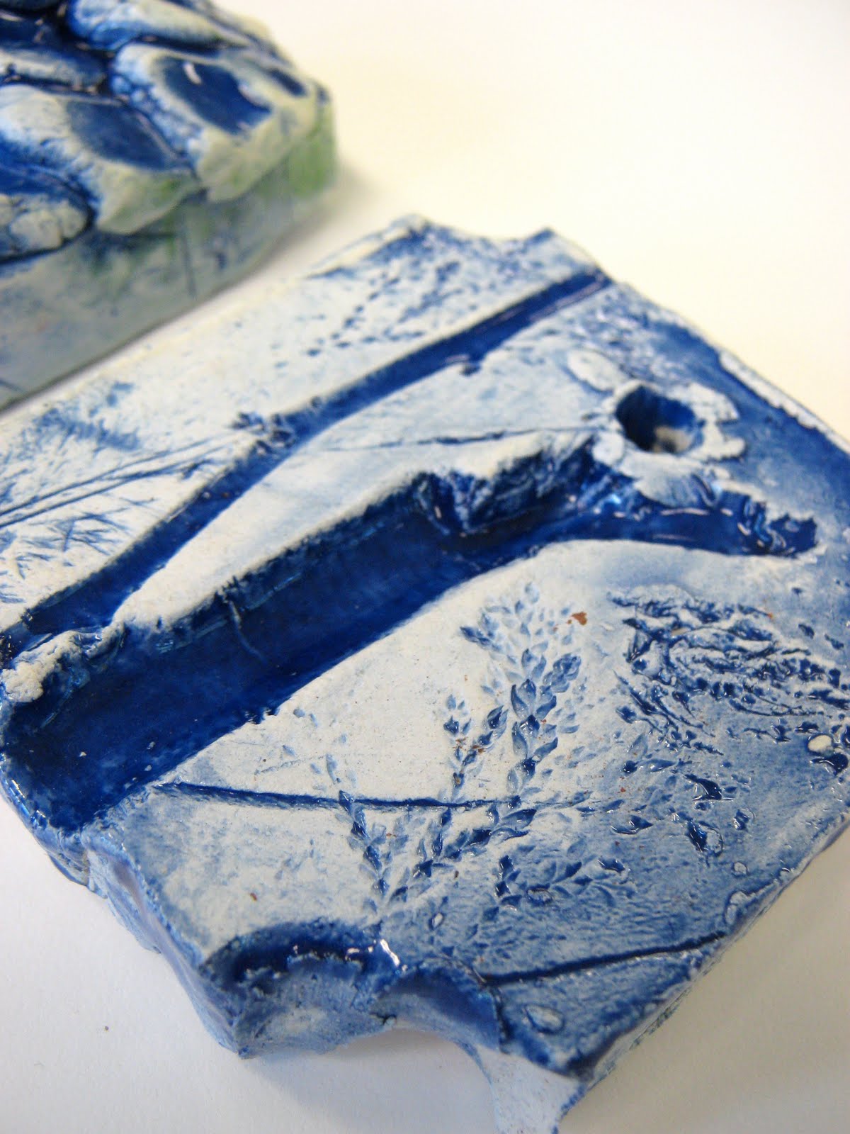 new city arts: second grade texture tiles