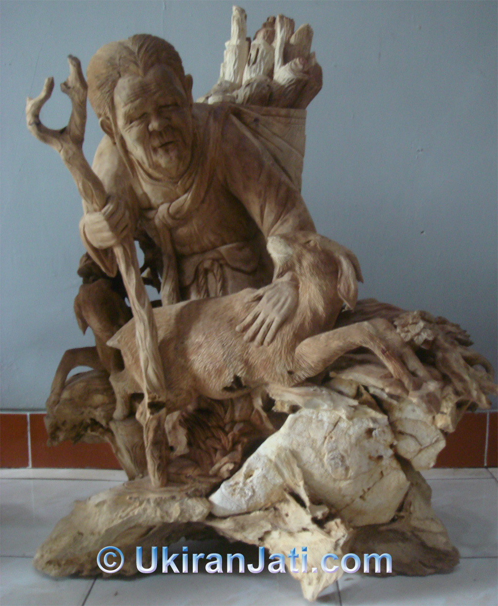 GAMPANG 3 COLUMN| Seni Ukiran Akar Gembol Jati Blora - Jawa Tengah ...