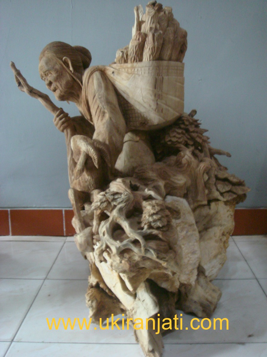 GAMPANG 3 COLUMN| Seni Ukiran Akar Gembol Jati Blora - Jawa Tengah ...