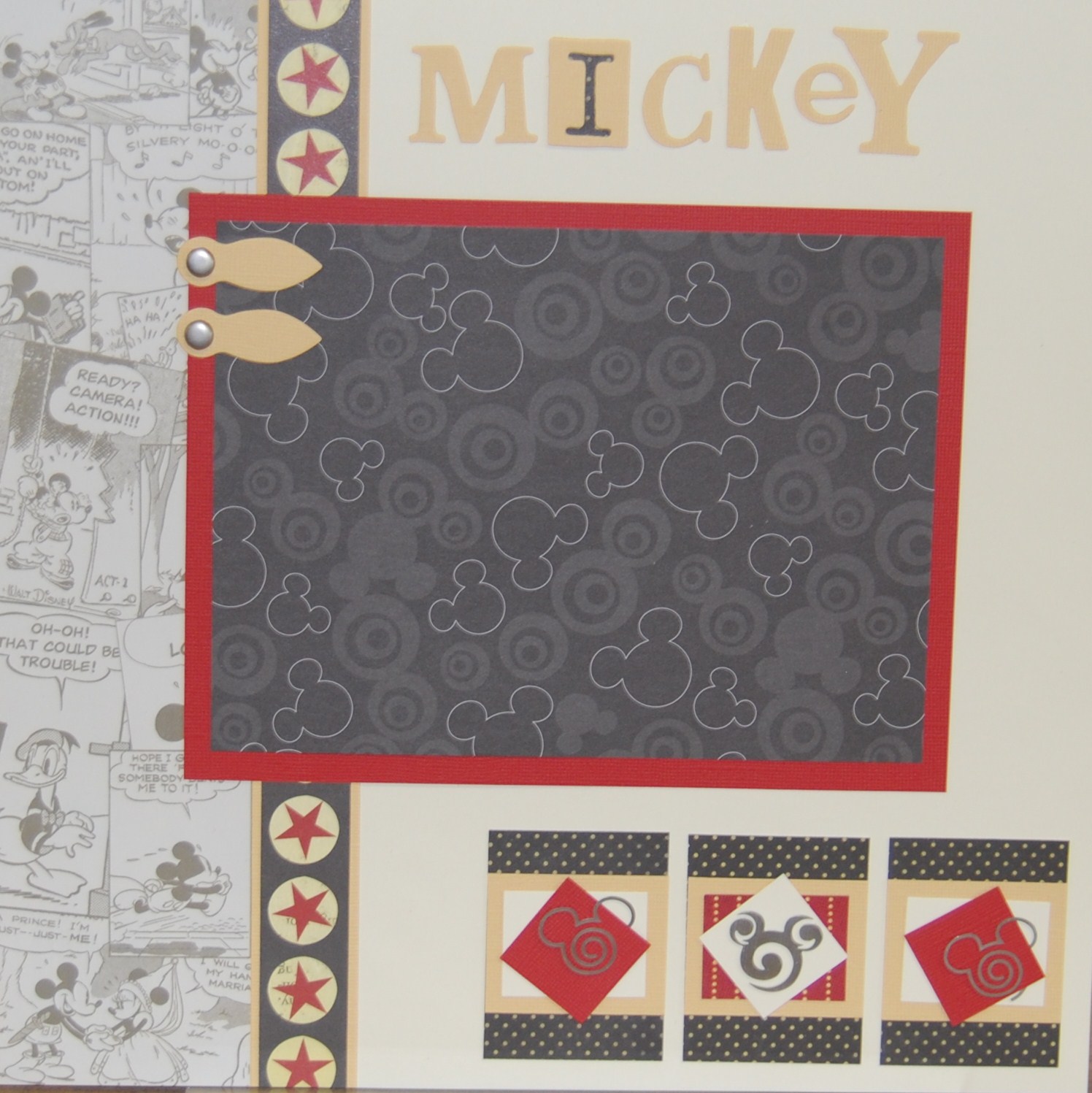 Mom and Me Scrapbooking: Disney Scrapbook Pages