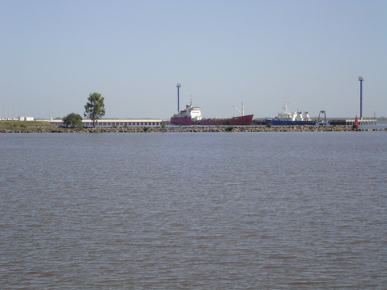 sol_naciente: vista de Nueva Palmira. Dpto.Colonia,URUGUAY