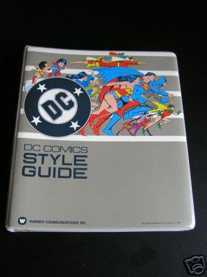 Neato Coolville: 1982 DC COMICS SUPER-HERO STYLE GUIDE ON EBAY