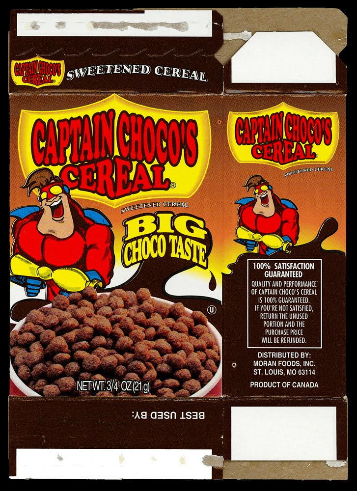 Neato Coolville: CAPTAIN CHOCO'S CEREAL