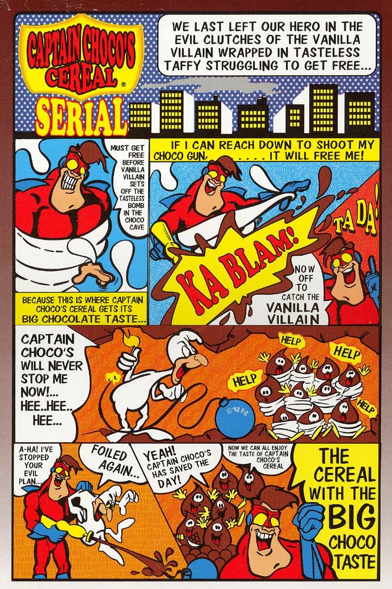 Neato Coolville: CAPTAIN CHOCO'S CEREAL
