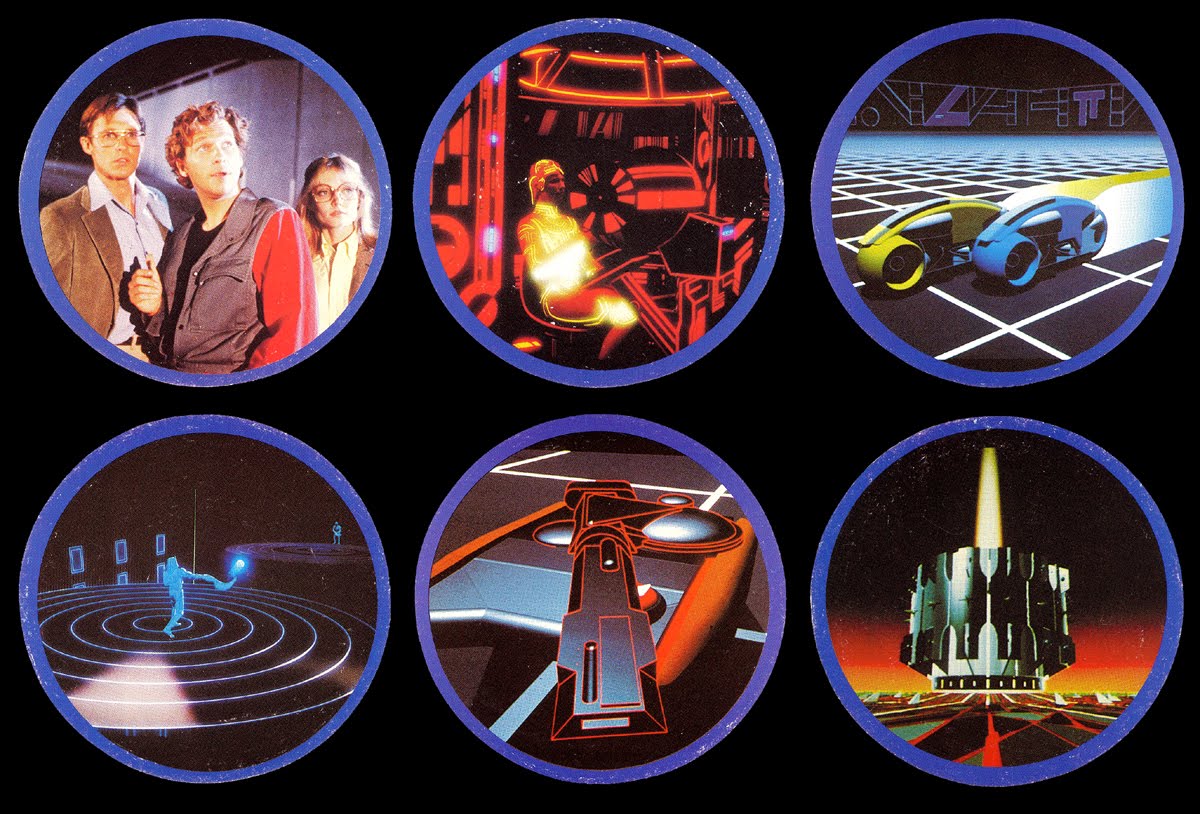 Neato Coolville: TRON TRADING CARD #7