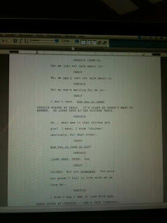 iCarly: Script Page: What could it mean?